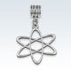 Atom Geometric Charm Pendant | ClinicalPosters