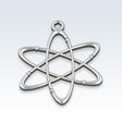 Atom Geometric Charm Pendant | ClinicalPosters