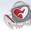Cardiology Defibrillator Lapel Pin | ClinicalPosters