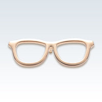 Eyeglasses Lapel Pin | ClinicalPosters