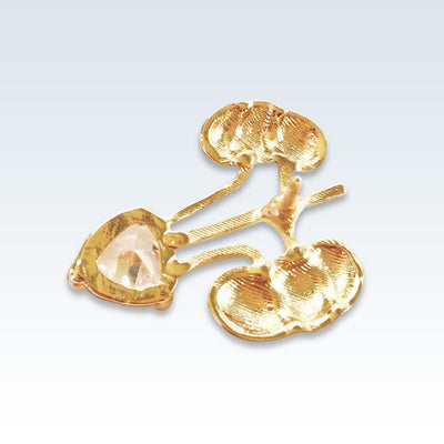Nephrologists Kidney Anatomy Lapel Pin | ClinicalPosters