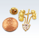 Nephrologists Kidney Anatomy Lapel Pin | ClinicalPosters