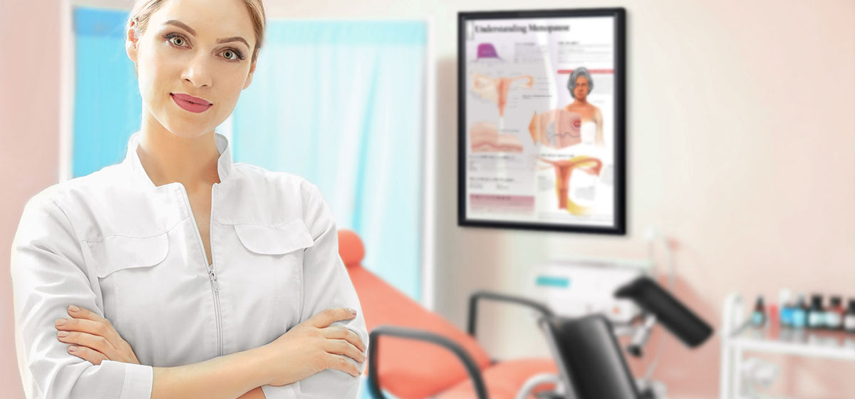 Menopause Exam-Room Anatomy Posters | ClinicalPosters
