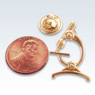 Scientists Microscope Lapel Pin | ClinicalPosters