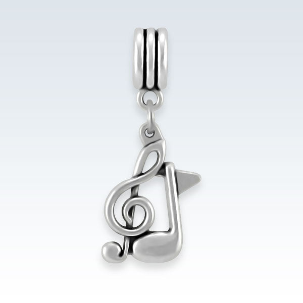 Music Notes Metal Charm | ClinicalPosters