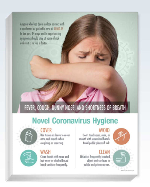 Novel Coronavirus Public Hygiene Poster | ClinicalPosters