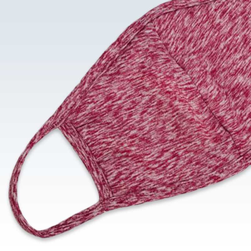 Textured Red Reusable Adult Mask – clinicalposters.com