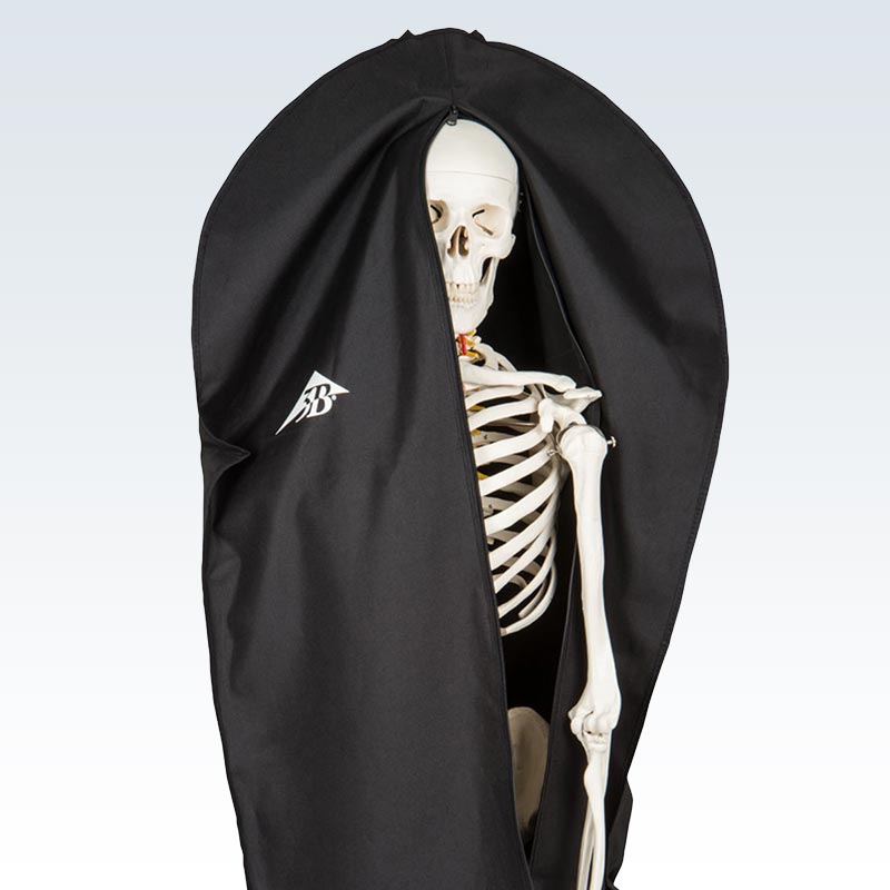 Heavy-Duty Black Dust Cover For Skeletons | ClinicalPosters