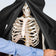 Heavy-Duty Black Dust Cover For Skeletons | ClinicalPosters