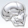 Neurologists Skull Anatomy Lapel Pin | ClinicalPosters