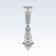 Orthopedic Spine Anatomy Silver Lapel Pin | ClinicalPosters