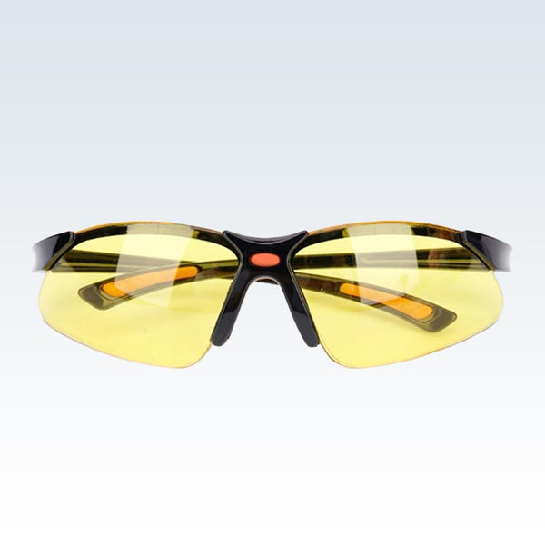 Deluxe Yellow Safety Glasses PPE | ClinicalPosters